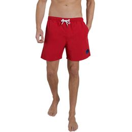 Ceceba Herren Ceceba Badeshorts &raquo;Rio&laquo; 1 Stk. mit praktischen Seitentaschen, bequem, locker, elastischer Bund rot XXL, N-Gr
