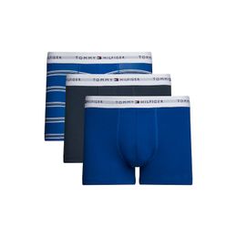 Tommy Hilfiger Underwear Trunk &raquo;3P TRUNK PRINT&laquo;, 3 Stk. mit Print stripe/mil denim/vibrant indigo L (52) - 3 Stk. 3 Stk. L (52) 3er-Pack Trunks von...