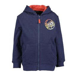 Blue Seven Sweatjacke &raquo;Jungen Sweatjacke mit Kapuze BEACH DAYS&laquo; 1 Stk. 571 - DK BLAU 104 104 Sportliche Sweatjacke f&uuml;r Jungen