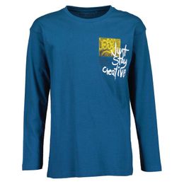 Blue Seven Langarmshirt &raquo;Langarmshirt&laquo; 1 Stk. 681 - PACIFIC 152 152 Cooles Jungen Langarmshirt mit Rundhalsausschnitt