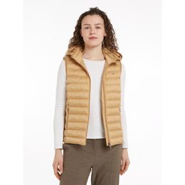 Tommy Hilfiger Steppweste »LW PADDED GLOBAL STRIPE VEST«, mit Elastic-Band Classic Khaki XXL (44)
