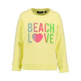 Blue Seven Sweatshirt &raquo;Sweatshirt&laquo;, 1 Stk. 112 - ZITRONE 110 110 H&uuml;bscher Pullover aus Biobaumwolle