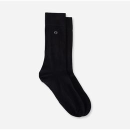 OLYMP Herren OLYMP Businesssocken &raquo;Doppelpack OLYMP Comfort Sock&laquo; 2 Paar tlg. Baumwollmischung, Basic blau 41-42