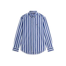 Tommy Hilfiger Hemd Herren Gr&ouml;&szlig;e M enzian / wei&szlig;