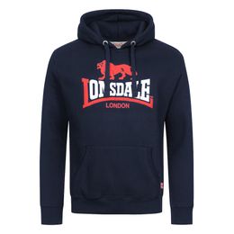 Lonsdale Sweatshirt 'THURNING' Herren Gr&ouml;&szlig;e M navy / melone / wei&szlig;