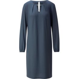 CR&Eacute;ATION L Damen Jerseykleid mit R&uuml;ckenverschluss rauchblau Gr&ouml;&szlig;e 38