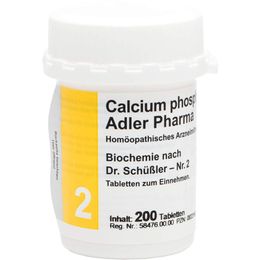 Biochemie Adler 2 Calcium phosphoricum D 6 Tabl. 200 St