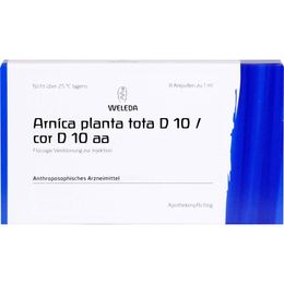 Weleda Arnica Planta tota D 10/Cor D 10 aa Ampullen 8X1 ml