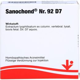 Sanochond Nr.92 D 7 Ampullen 5X2 ml