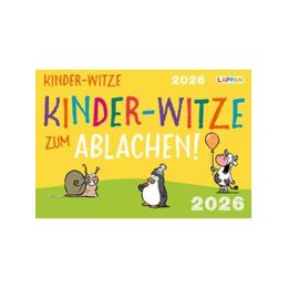 LAPPAN Kalender - Kinder-Witze zum Ablachen! 2026: Mein Kalender f&uuml;r jeden Tag | Gr.: onesize
