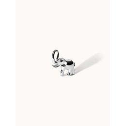 PURELEI Charm Flowing Strength Elefant in Silver | Gr.: onesize