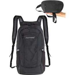 Normani Bauchtasche mit Rucksackfunktion Skei in Schwarz | Gr.: onesize
