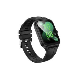 Hoco Smartwatch Y27 Bluetooth Uhr mit Anrufen Schwarz | Gr.: onesize