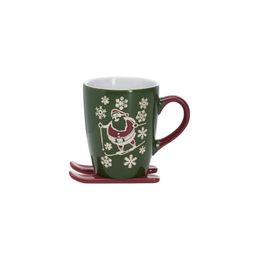 Ritzenhoff & Breker Ritzenhoff & Breker 24er Set Kaffeebecher auf Ski Whistler 340 ml in grün | Gr.: onesize