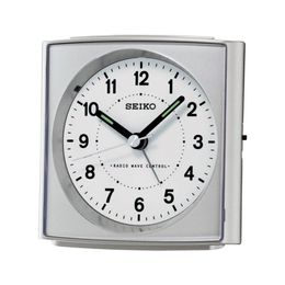 Seiko Funkwecker Wei&szlig; / Silber | Gr.: onesize
