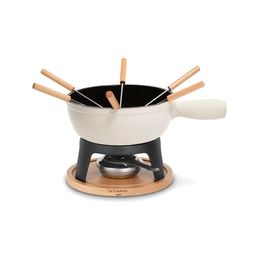 HKoenig Mont Blanc La Fonderie 1890 Fondue Set in Holz-Optik | Gr.: onesize