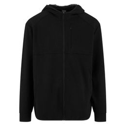 Urban Classics Zip-Kapuzenpullover in black | Gr.: 5XL