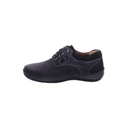 Josef Seibel Sportliche Schn&uuml;rschuhe in Schwarz | Gr.: 46