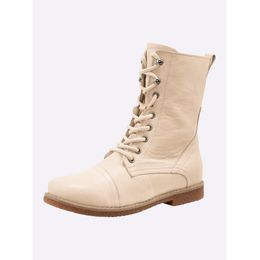 Andrea Conti Schn&uuml;rstiefelette in creme | Gr.: 38