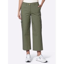 Heine 7/8-Hose in khaki | Gr.: 38