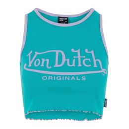 Von Dutch Tank-Tops in teal | Gr.: XS