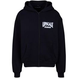 Mister Tee Zip-Kapuzenpullover in black | Gr.: XL
