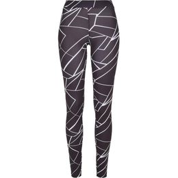 Urban Classics Leggings in geometric black | Gr.: 3XL