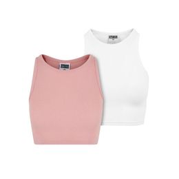 Urban Classics Tank-Tops in lemonadepink+white | Gr.: XXL
