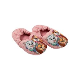 PAW PATROL Ballerinas ABS Hausschuhe Slipper Pantoffeln in rosa | Gr.: 25/26