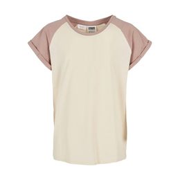 Urban Classics T-Shirts in whitesand/duskrose | Gr.: 134/140