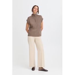 b. young Strickpullover BYMMORLA Loose fit in Walnut Melange | Gr.: XL