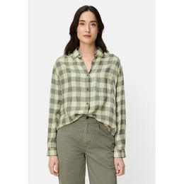 Camel Active Bluse mit Brusttasche in Limettengr&uuml;n kariert | Gr.: L