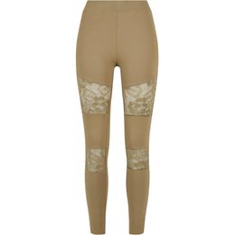 Urban Classics Leggings in khaki | Gr.: L