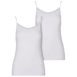 Urban Classics Tank-Tops in white+white | Gr.: L