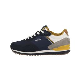 Pepe Jeans Sneaker low London Muse in dunkelblau | Gr.: 43