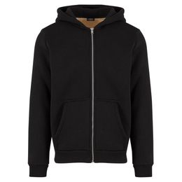 Urban Classics Zip-Kapuzenpullover in black | Gr.: L
