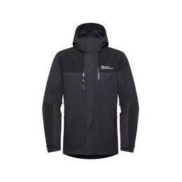 Jack Wolfskin 3in1-Funktionsjacke "Jasper" in Anthrazit | Gr.: S