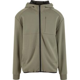 Urban Classics Zip-Kapuzenpullover in palegreen | Gr.: XL