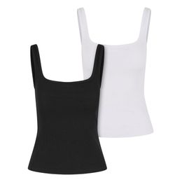 Urban Classics Tank-Tops in black+white | Gr.: XL