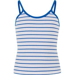 Urban Classics Tank-Tops in white/royal | Gr.: 146/152