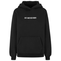 Mister Tee Just Another EMB Fluffy Hoody in black | Gr.: S