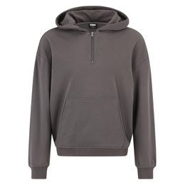 Urban Classics Zip-Kapuzenpullover in darkshadow | Gr.: M