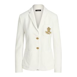 Lauren by Ralph Lauren Lauren Ralph Lauren Blazer 'Anfisa' Damen Gr&ouml;&szlig;e 40 gold / wei&szlig;