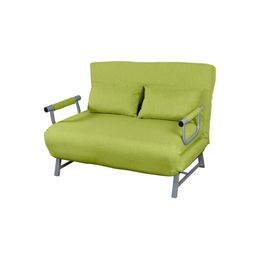 Höffner Schlafsofa Kolino ¦ grün ¦ Maße (cm): B: 127 H: 95 » Höffner