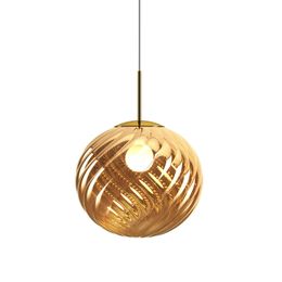 Tom Dixon Whirl Pendant Gold