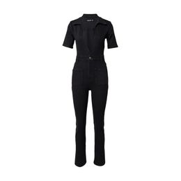 Nasty Gal Overall Damen Größe L black denim