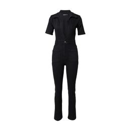 Nasty Gal Overall Damen Gr&ouml;&szlig;e L black denim