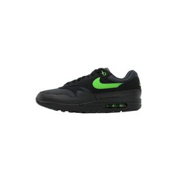 Nike Sportswear Sneaker 'Air Max 1 Essentials' Herren Größe 44 neongrün / schwarz