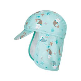 Playshoes Hut 'Unicorn Mermaid Cat' M&auml;dchen Gr&ouml;&szlig;e 51 t&uuml;rkis / cyanblau / braun / offwhite
