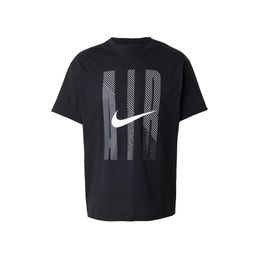 Nike Sportswear T-Shirt 'M90 AIR HO25' Herren Gr&ouml;&szlig;e S anthrazit / schwarz / wei&szlig;